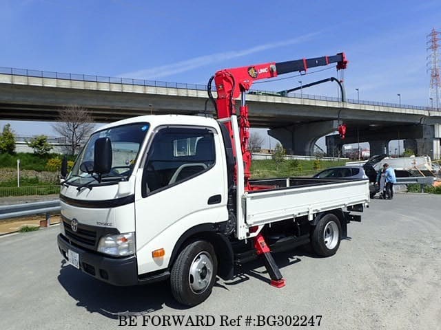 Used 2010 TOYOTA DYNA TRUCK CRANE/BDG-XZU404 for Sale BG302247 - BE FORWARD