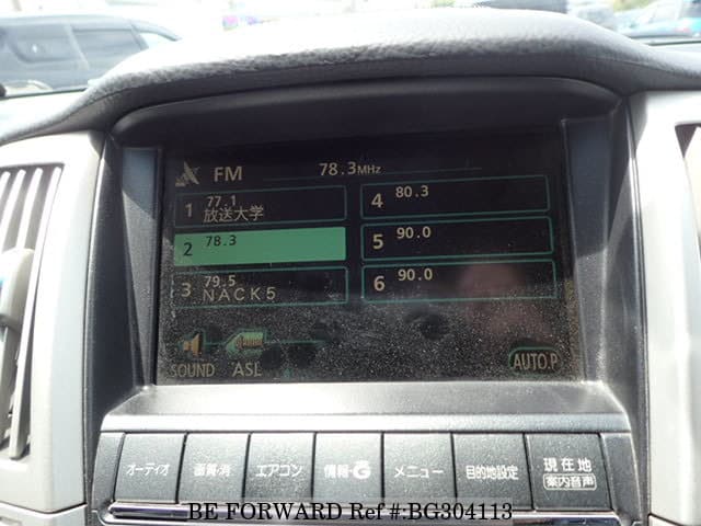 Used 2007 TOYOTA HARRIER AIRS/DBA-GSU36W for Sale BG304113 - BE FORWARD