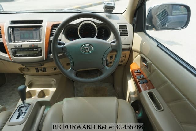 Used 2009 TOYOTA FORTUNER SJS1377M/2WD for Sale BG455266 - BE FORWARD