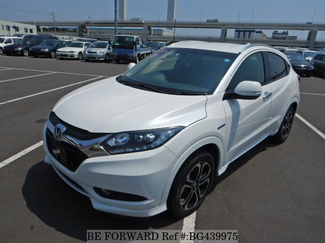 Used 2014 HONDA VEZEL HYBRID Z/DAA-RU3 for Sale BG439975 - BE FORWARD