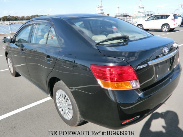 Used 2009 TOYOTA ALLION A20/DBA-ZRT261 for Sale BG839918 - BE FORWARD