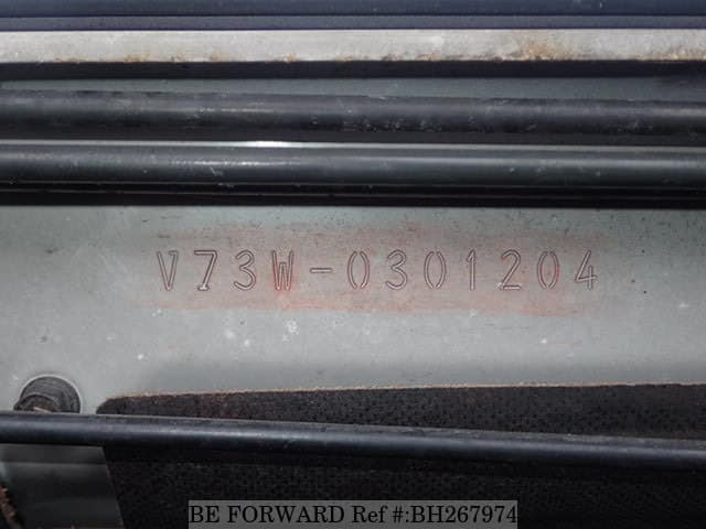 Used 2003 MITSUBISHI PAJERO/LA-V73W for Sale BH267974 - BE FORWARD