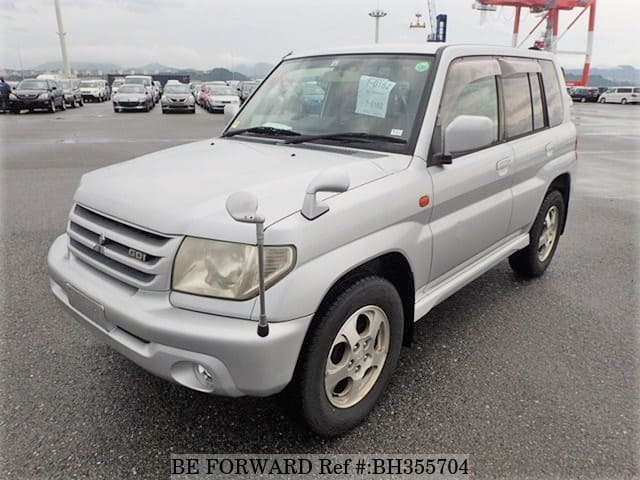 Used 2002 MITSUBISHI PAJERO IO PEARL PACKAGE 2 NAVI EDITION /GH-H77W for Sale BH355704 - BE FORWARD