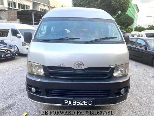 Used 2009 TOYOTA HIACE COMMUTER AUTODOORS-CAM-SENSORS/LEATHER-SEATS for ...