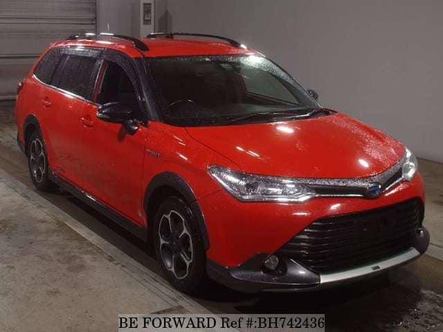 Used 2016 TOYOTA COROLLA FIELDER HYBRID CROSS FIELDER/DAA-NKE165G for ...