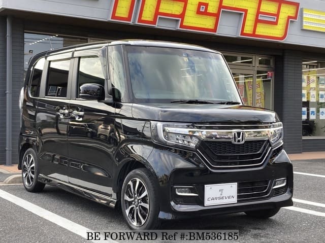 Used 2017 HONDA N BOX Custom G EX HONDASENSING/DBA-JF3 for Sale BM536185 - BE FORWARD