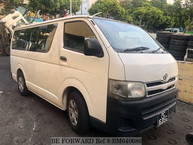 Used 2012 TOYOTA HIACE COMMUTER COMMUTER MANUAL/HIACE for Sale BM640686 ...