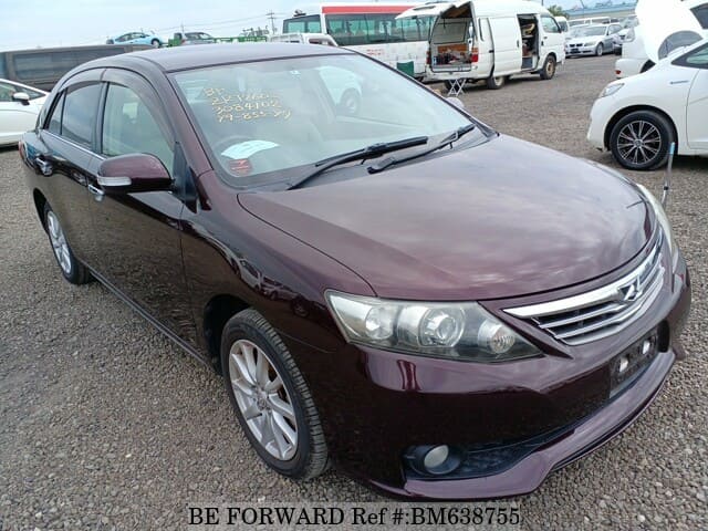 Used 2012 TOYOTA ALLION A18 G PKG LIMITED POWER SEAT ED/DBA-ZRT260 for ...