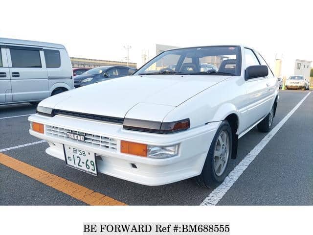1986 TOYOTA SPRINTER TRUENO/AE86 BM688555 usados en venta - BE FORWARD