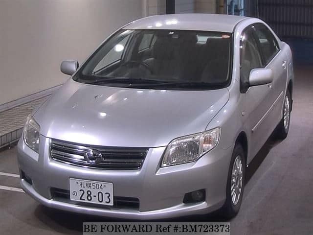 2008 TOYOTA COROLLA AXIO X/DBA-NZE141 BM723373 usados en venta - BE FORWARD