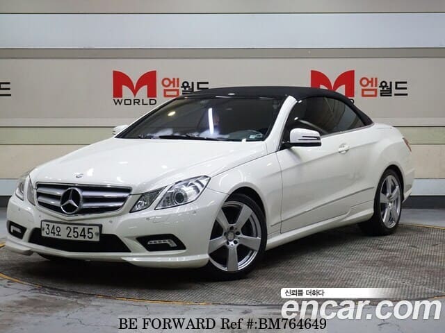 Used 2011 MERCEDES-BENZ E-CLASS for Sale BM764649 - BE FORWARD