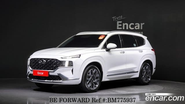 Used 2021 HYUNDAI SANTA FE / Smart Key,Back Camera for Sale BM775937 ...