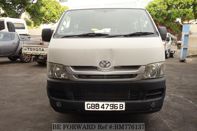 Used 2009 TOYOTA HIACE VAN MANUAL /HIACE for Sale BM776137 - BE FORWARD