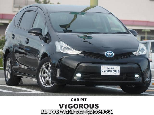 Used 2014 TOYOTA PRIUS ALPHA/ZVW40W for Sale BM640661 - BE FORWARD