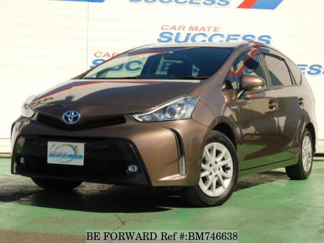 Used 2015 TOYOTA PRIUS ALPHA/ZVW41W for Sale BM746638 - BE FORWARD