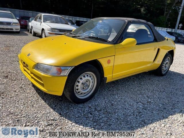 found a Honda beat and a Type-R? at work, so I parked nearby and wanted ...