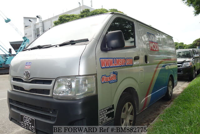 Used 2013 TOYOTA HIACE VAN MANUAL/HIACE for Sale BM882775 - BE FORWARD