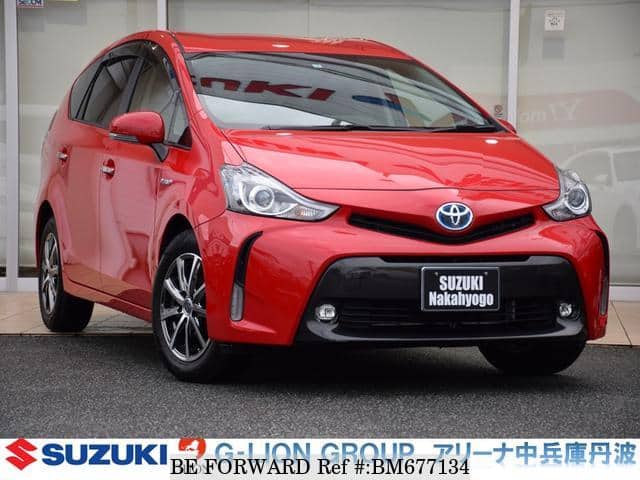 Used 2015 TOYOTA PRIUS ALPHA/ZVW41W for Sale BM677134 - BE FORWARD