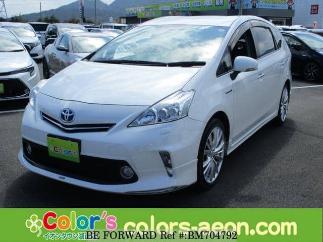 Used 2014 TOYOTA PRIUS ALPHA/ZVW41W for Sale BM704792 - BE FORWARD