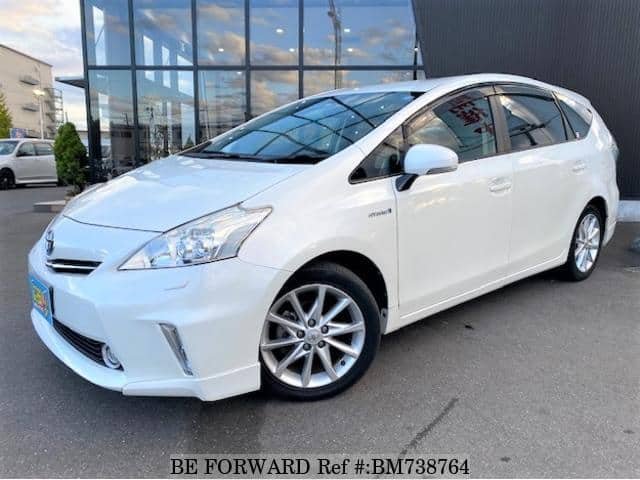 Used 2014 TOYOTA PRIUS ALPHA/ZVW40W for Sale BM738764 - BE FORWARD