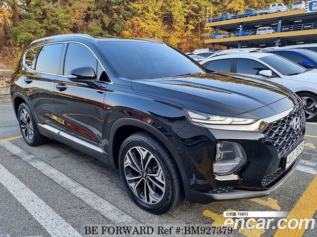 Used 2019 HYUNDAI SANTA FE / Smart Key,Back Camera for Sale BM927379 ...