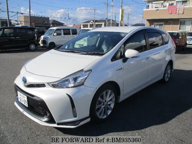 Used 2015 TOYOTA PRIUS ALPHA S/ZVW41W for Sale BM935360 - BE FORWARD