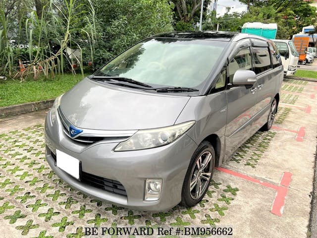 Used 2012 TOYOTA ESTIMA HYBRID TWIN-SUNROOF-LEATHER-DVD-AWD/2400CC-AT ...