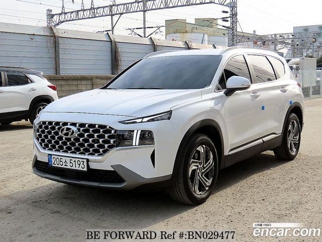 Used 2021 HYUNDAI SANTA FE / Smart Key,Back Camera for Sale BN029477 ...