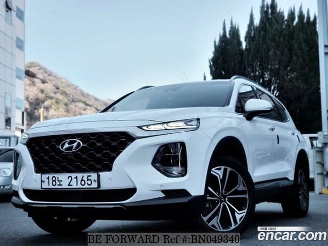 Used 2019 HYUNDAI SANTA FE / Smart Key,Back Camera for Sale BN049340 ...