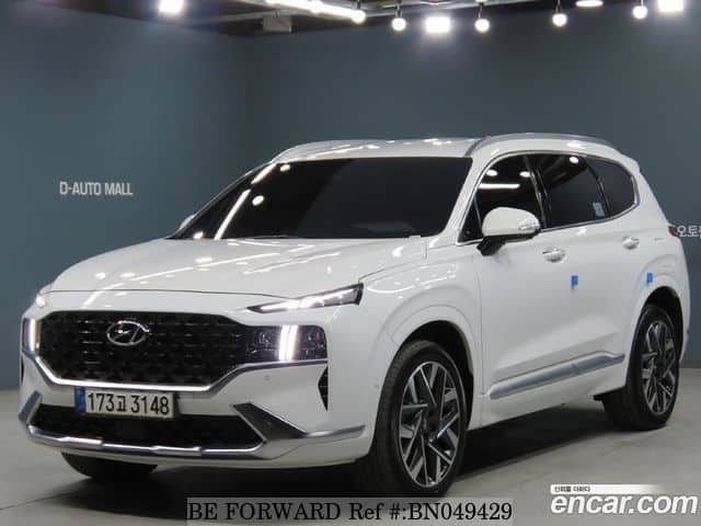 Used 2021 HYUNDAI SANTA FE / Smart Key,Back Camera for Sale BN049429 ...