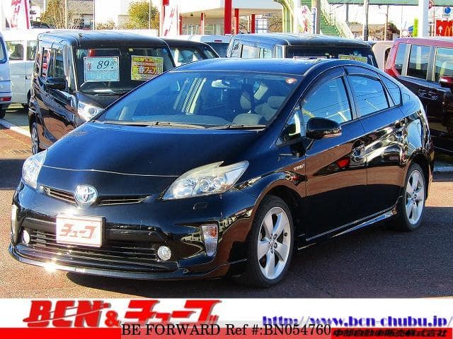 Used 2012 TOYOTA PRIUS/ZVW30 for Sale BN054760 - BE FORWARD