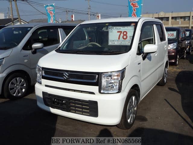 Used 2017 SUZUKI WAGON R/DAA-MH55S for Sale BN085566 - BE FORWARD