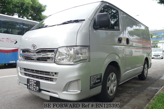 Used 2013 TOYOTA HIACE VAN MANUAL/HIACE for Sale BN125395 - BE FORWARD