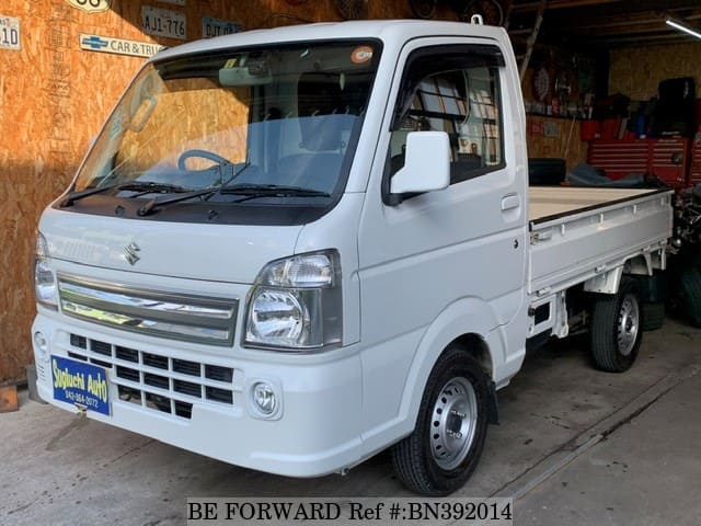 Used 2017 SUZUKI CARRY TRUCK KX4WD/EBD-DA16T for Sale BN392014 - BE FORWARD