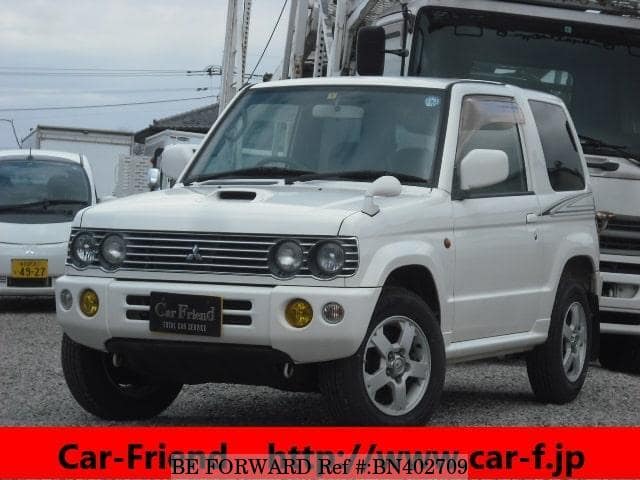 Used 2001 MITSUBISHI PAJERO MINI/H58A for Sale BN402709 - BE FORWARD