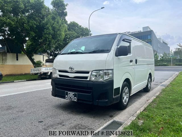 2013 TOYOTA HIACE VAN MANUAL/HIACE BN438621 usados en venta - BE FORWARD