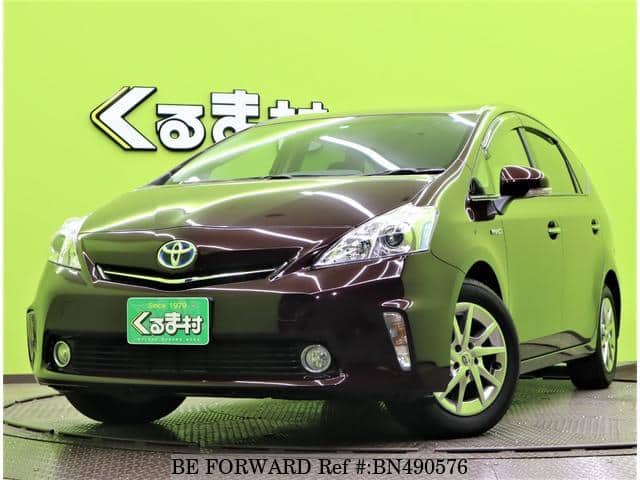 Used 2014 TOYOTA PRIUS ALPHA/ZVW41W for Sale BN490576 - BE FORWARD