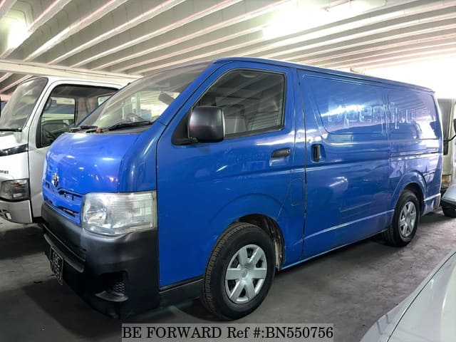 Used 2013 TOYOTA HIACE VAN MANUAL/HIACE for Sale BN550756 - BE FORWARD