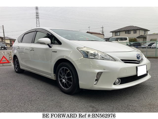 Used 2014 TOYOTA PRIUS ALPHA 1.8S/DAA-ZVW41W for Sale BN562976 - BE FORWARD