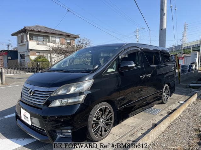 Used 2010 TOYOTA VELLFIRE 2.4ZII/DBA-ANH20W for Sale BM835612 - BE FORWARD