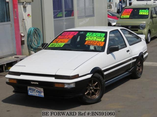 1984 TOYOTA SPRINTER TRUENO/AE86 d'occasion BN591060 - BE FORWARD