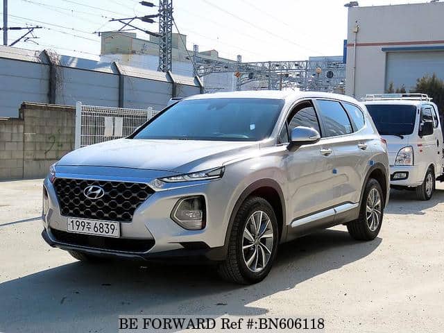 2020 HYUNDAI SANTA FE / Smart Key,Back Camera BN606118 usados en venta ...