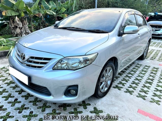 Used 2013 TOYOTA COROLLA ALTIS DVD-LEATHER-CAM-SP-RIMS/1600CC-AT for ...
