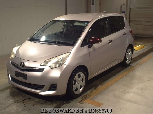 2012 TOYOTA RACTIS X SMART STOP SELECTION/DBA-NSP120 BN686709 usados en ...