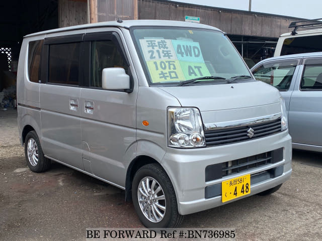Used 2009 SUZUKI EVERY WAGON JP4WD/ABA-DA64W for Sale BN736985 - BE FORWARD