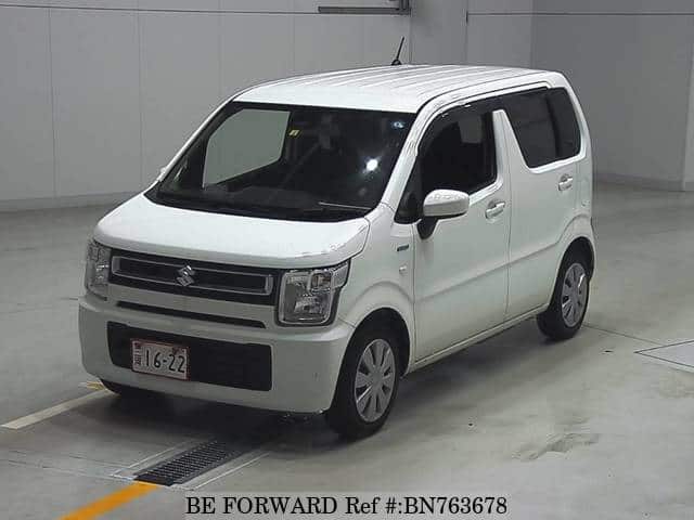 Used 2018 SUZUKI WAGON R HYBRID FX/DAA-MH55S for Sale BN763678 - BE FORWARD