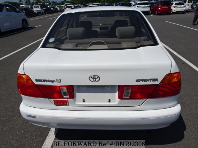 Used 1998 TOYOTA SPRINTER SEDAN XE VINTAGE/GF-AE114 for Sale BN792308 - BE FORWARD