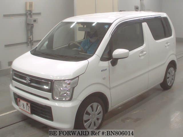 2018 SUZUKI WAGON R HYBRID FX/DAA-MH55S BN806014 usados en venta - BE FORWARD