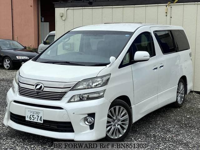 Used 2013 TOYOTA VELLFIRE for Sale BN851303 - BE FORWARD