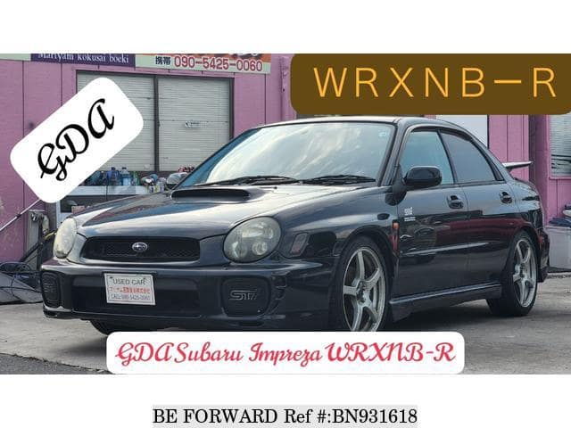 Used 2002 SUBARU IMPREZA WRX/GDA for Sale BN931618 - BE FORWARD